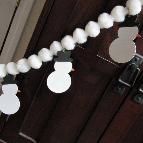 Hand Crafted | Holiday | New Farmhouse Christmas Snowman Snowmen White ...